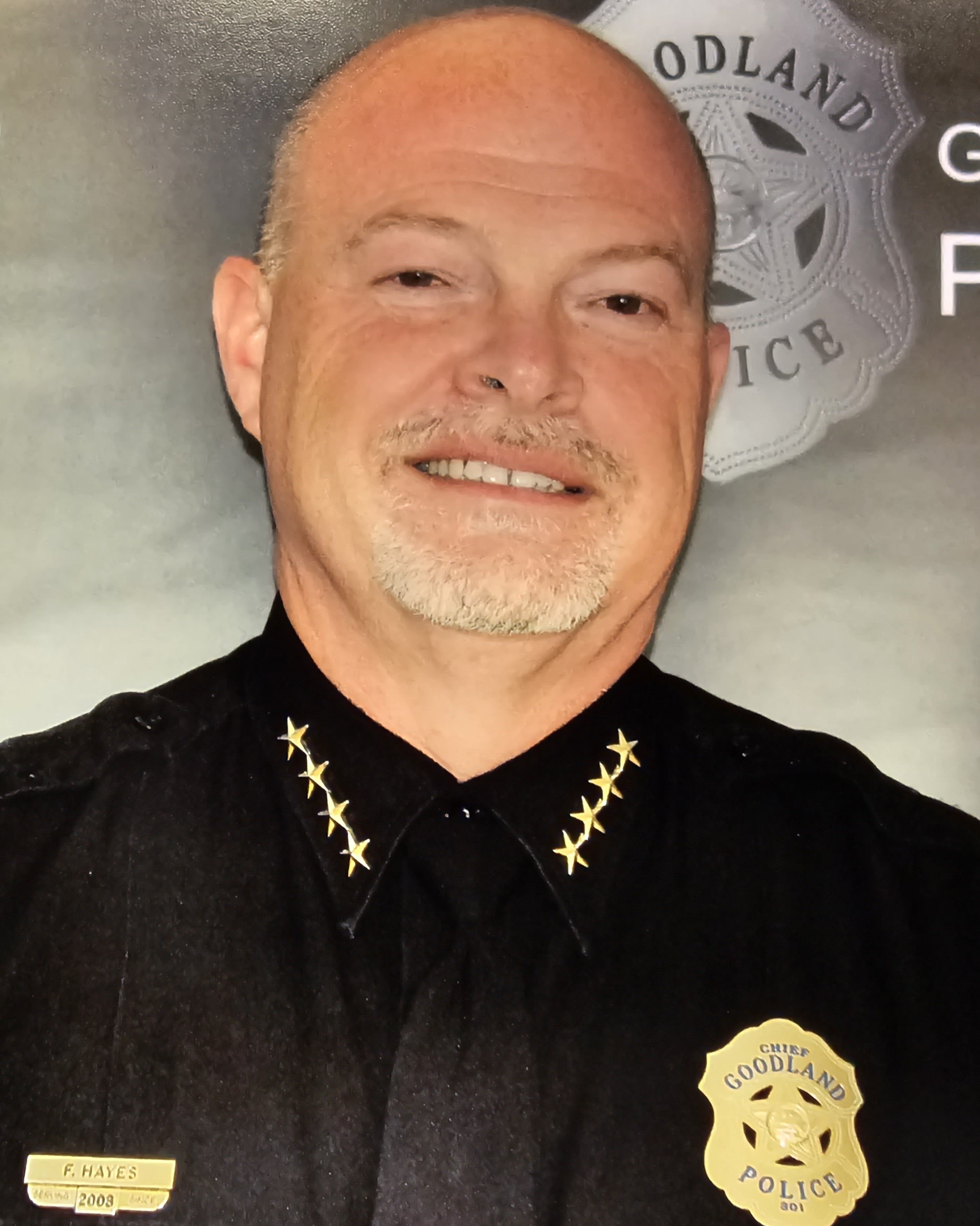 Chief of Police Frank Hayes, Jr. - Gallagher's Heroes: Fallen Officer Fund